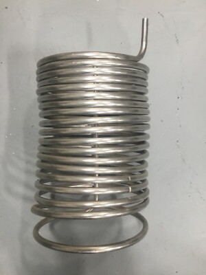 Stainless Cooling Coil for Homebrew Fermentor's - Hydroponic | eBay