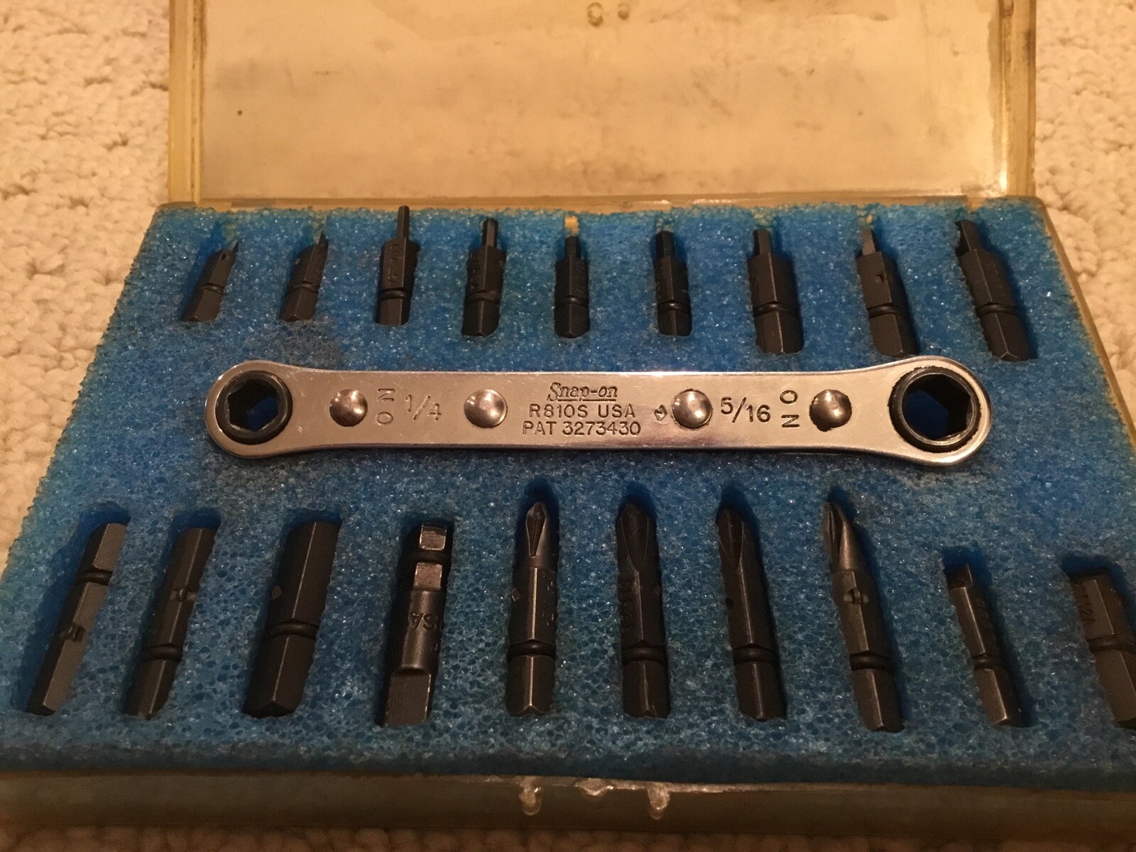 Snap-on 20 PC Offset Driver Set CRA180BK Cra180pb for sale online | eBay