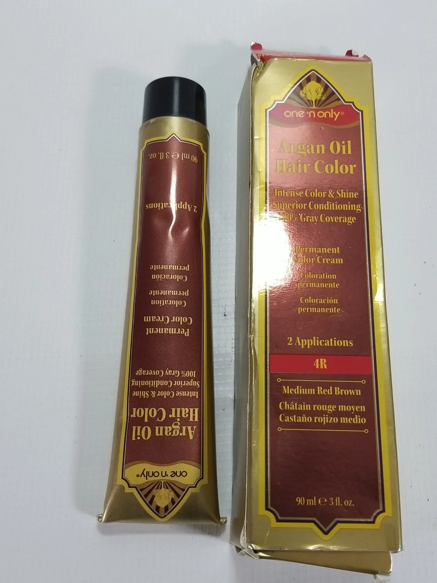 Medium Red Brown Argan Oil Hair Color