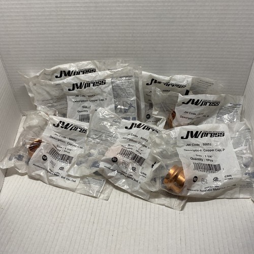 1-1/4" COPPER PROPRESS CAP (Lot Of 7) JW Press 50052 224201500521| eBay