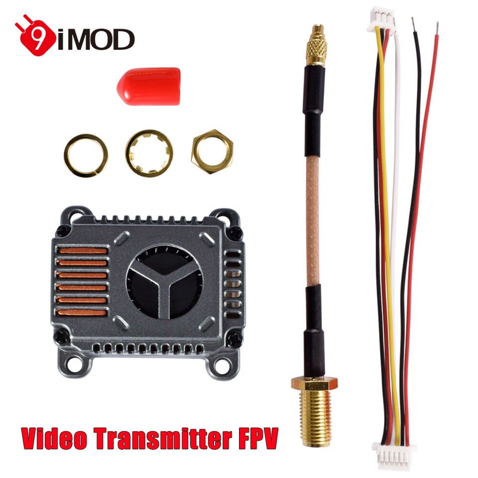 5.8GHz 3W VTX FPV Video Sender 48CH 2000/3000mW Einstellbar für RC ...