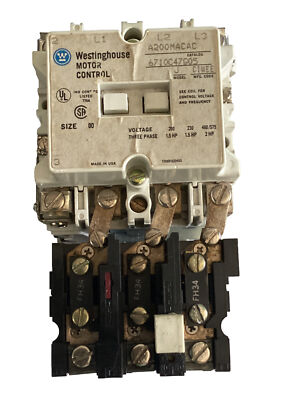 Westinghouse A200MACAC 6710C47G05 Motor Starter 240V Model J | eBay