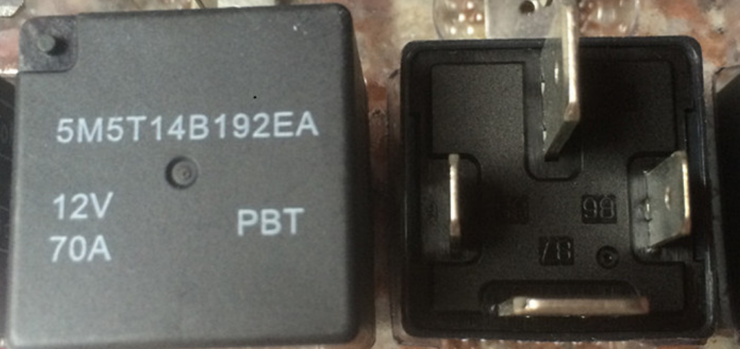 1PC Automotive Relay 5M5T14B192EA HFV7 12VDC 70A 4pin | eBay