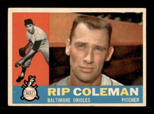 1960 Topps Set Break #179 Rip Coleman EX *OBGcards* | eBay