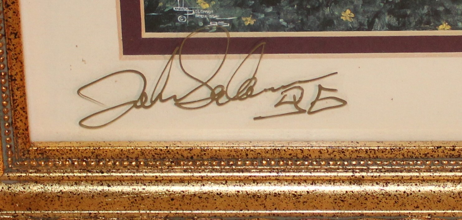 John Solomon Sandridge Framed Print Young Cherub/Angel w/Hummingbird ...