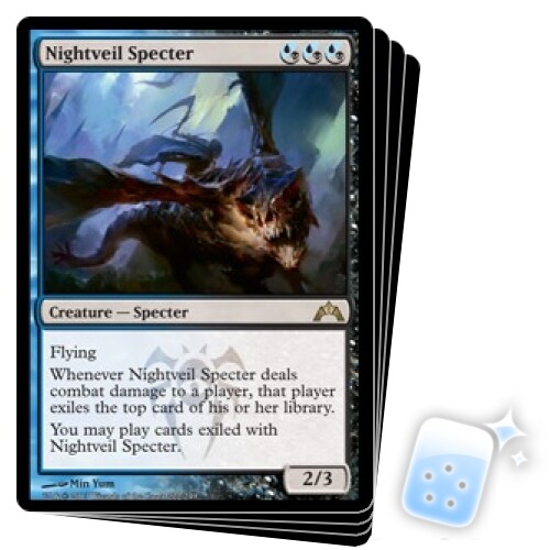 NIGHTVEIL SPECTER X4 Gatecrash GTC Magic MTG MINT CARD | eBay