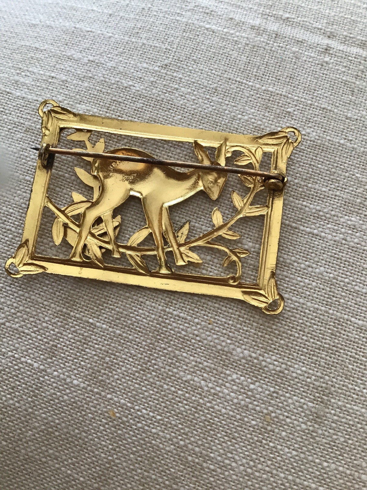 Sterling silver Coro Bunny rabbit ? Deer? Pin Vtg | eBay