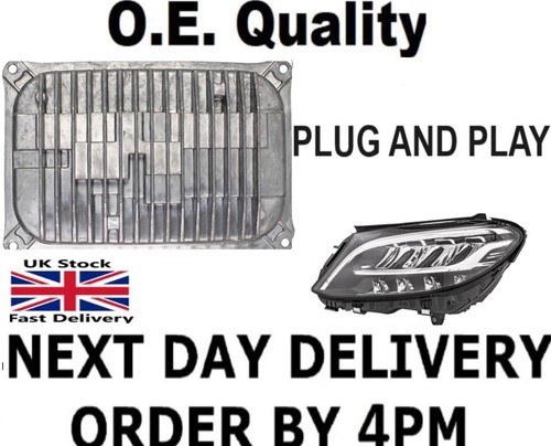 Mercedes C Class W205 LED Headlight Control Unit Module LEFT ...