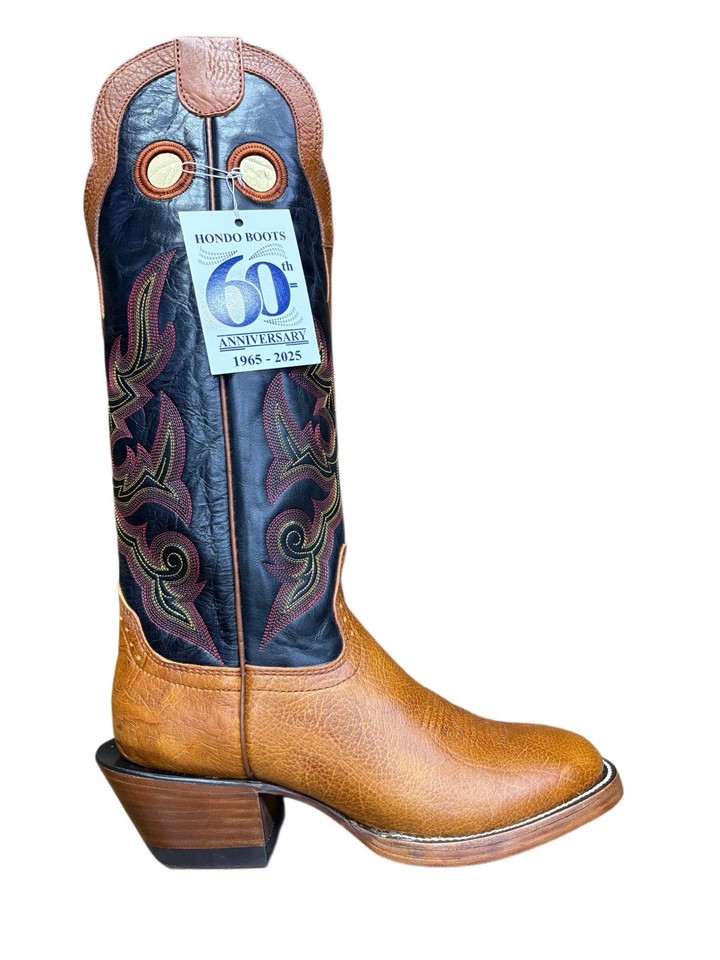 Hondo 3527 Walnut Shoulder Cowboy Boots | eBay
