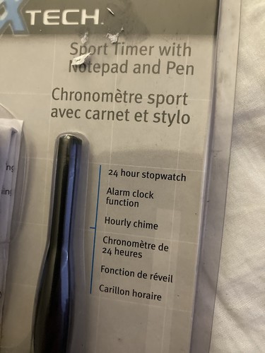 Nexxtech Water Sport Timer With Notepad and Pen Model 6315019 Unopened ...