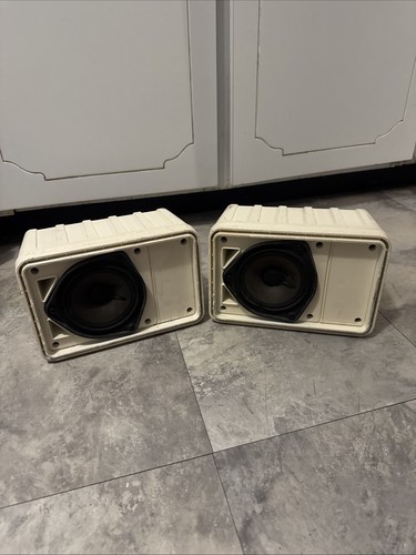 Bose Mod 101 Music Monitor Indoor/Outdoor Speakers White No Front Cover ...