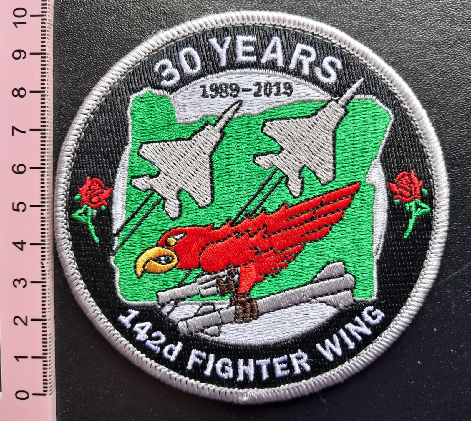USAF Patch 142nd Fighter Wing F-15 Eagle Oregon ANG 2019 30th ...