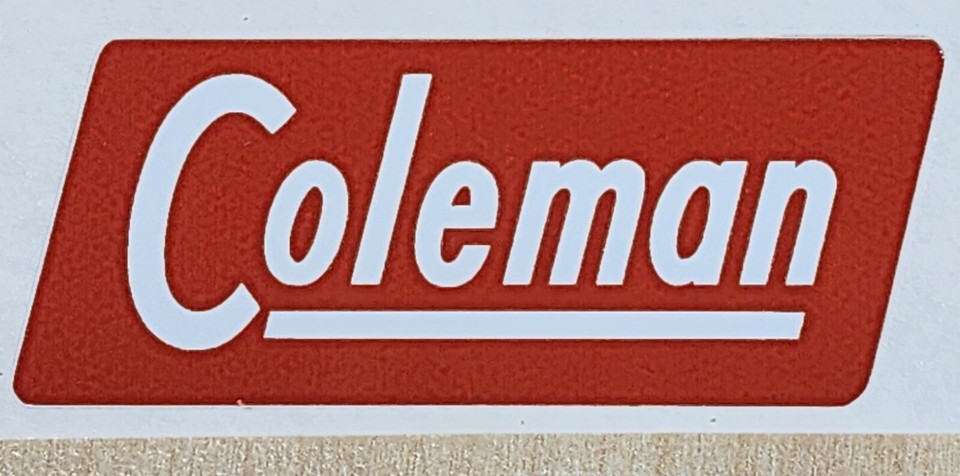 (3) NEW COLEMAN REPLACEMENT STICKERS DECAL LANTERN STOVE 1945-1960 FREE ...