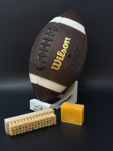 Wilson GST K2 PEE WEE Size Leather Football Fully Game Prepped + Tacky ...