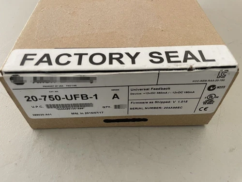 New Allen-Bradley AB 20-750-UFB-1 Universal Feedback Module Factory ...