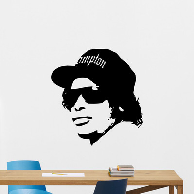 Eazy-E Wall Decal Rapper Rap Music Vinyl Sticker Hip Hop Poster Art ...