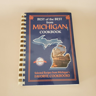 1996 Best Of The Best From Michigan Cookbook Recipe Book 286 pages | eBay