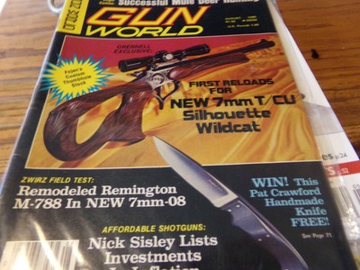 Gun World Magazine 1980 7MM T/CU SILHOUETTE WILDCAT | eBay