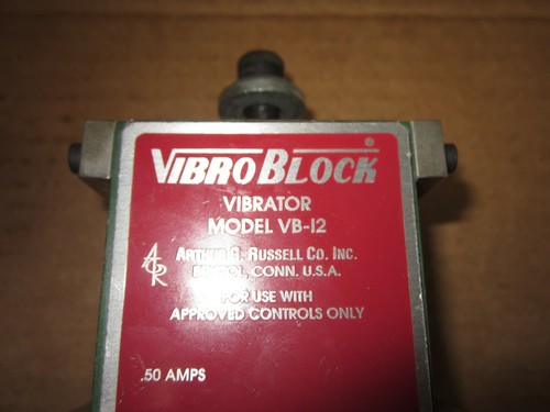 ARTHUR G. RUSSELL VIBRO BLOCK VB-12 HOUSING ONLY VIBROBLOCK | eBay