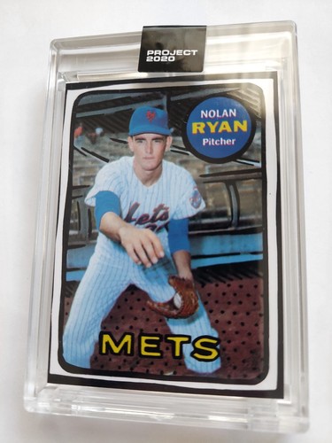 Nolan Ryan Topps PROJECT 2020 Card #87 - 1969 Season Design- Joshua ...
