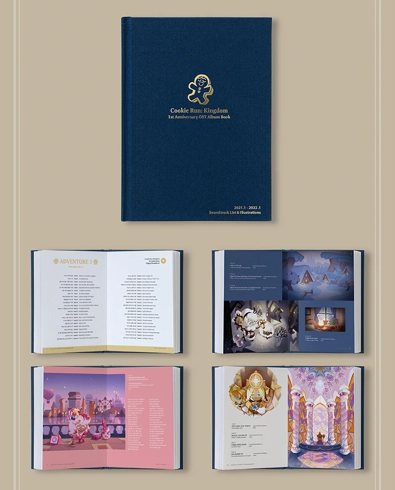 COOKIERUN Kingdom 1st Anniversary OST Album Official Goods | eBay