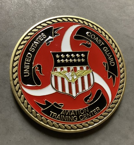 UNITED STATES COAST GUARD AVIATION TRAINING CENTER CHALLENGE COIN | eBay