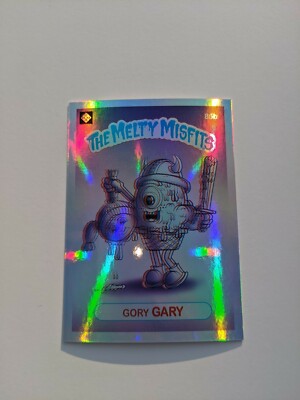 Buff Monster Sketch and Foil Card Super Rare Melty Misfits Gory Gary ...