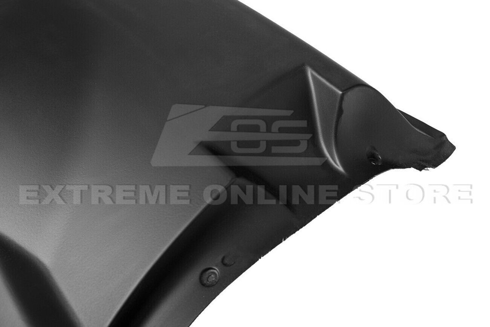 ZR1 Style Pair Rear Side Fender For 05-13 Corvette C6 Matte Black Wide ...