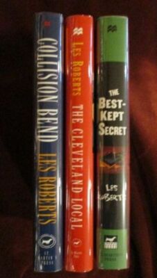 Les Roberts - 3 novels BEST - COLLISION - LOCAL - 1st/1st - SIGNED | eBay