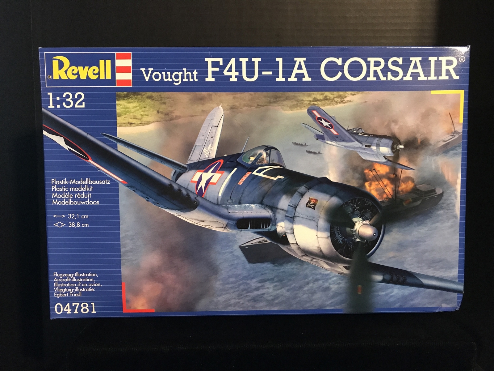 REVELL 04781 VOUGHT F4U-1A CORSAIR MODEL KIT-NIB-1:32 SCALE | eBay