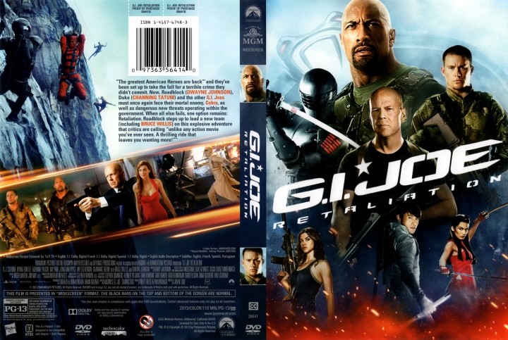 Gi Joe Retaliation Dvd Hoes