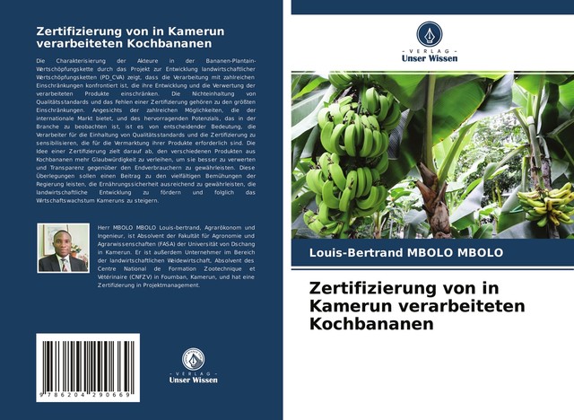 Zertifizierung von in Kamerun Verarbeiteten Kochbananen von Louis ...