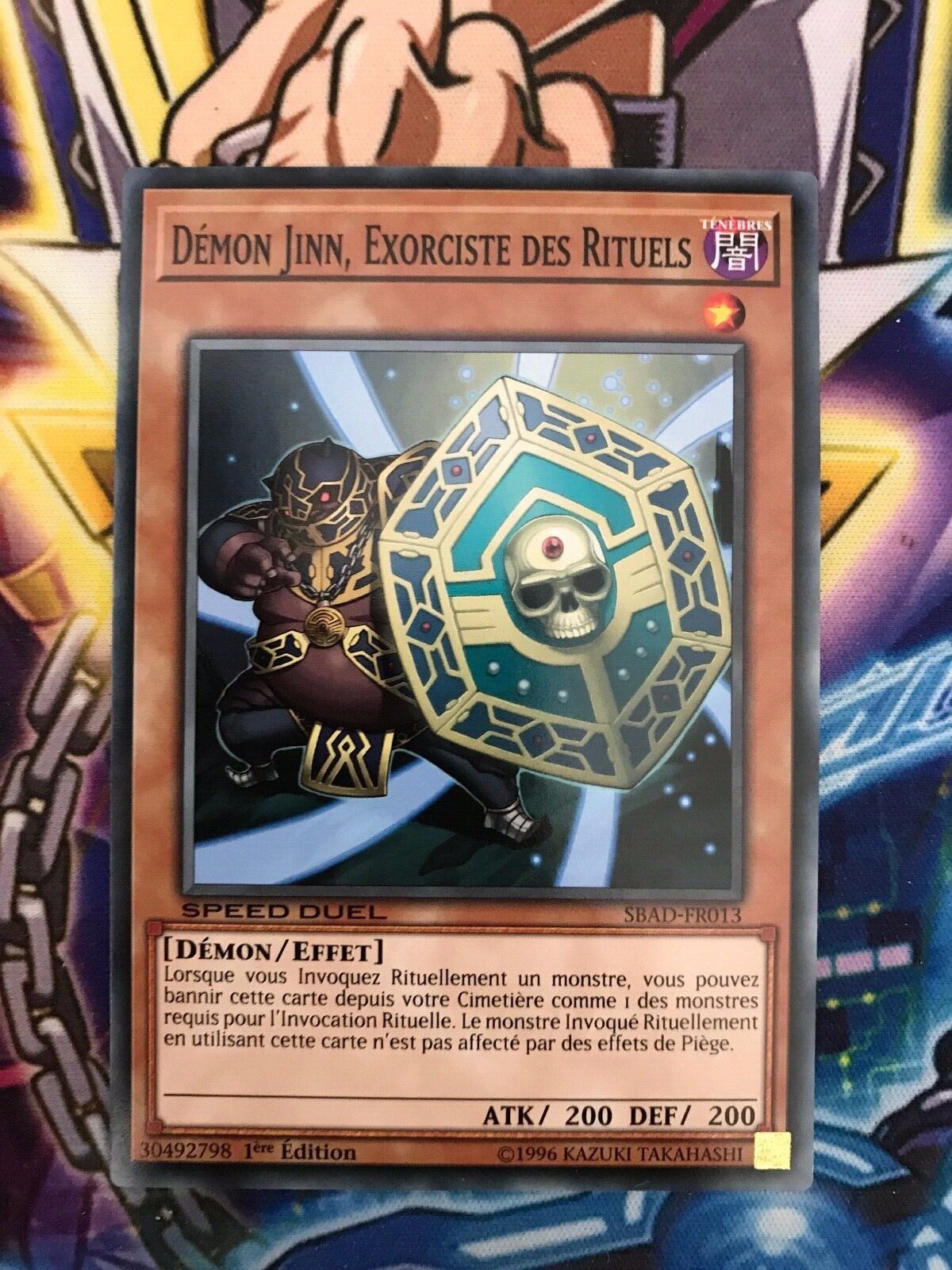 Yu-Gi-Oh! (SD) Démon Jinn, Exorciste des Rituels SBAD-FR013 1st | eBay