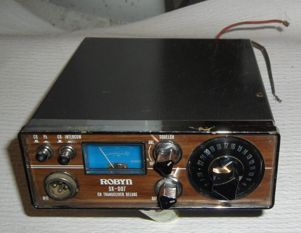 Vintage Robyn CB Mobile Transceiver Model SX-007 23 Channel Radio ...