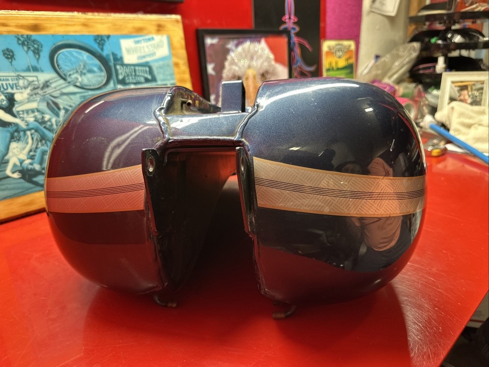 Harley 1991-2003 03 Gas Fuel Tank Wideglide Lowrider Dyna Check Dash ...