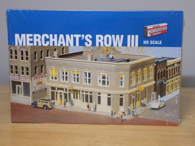 Walthers #933-3064, HO Scale Structure – Merchants Row III, Building ...