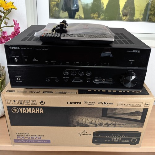 Yamaha RX-V673 Natural Sound AV Receiver With Remote & Manual Bundle ...