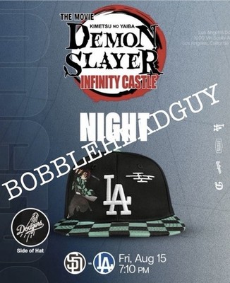 🧢⚔️*PRESALE* Demon Slayer X Dodger Collab Hat - Stadium Giveaway | eBay