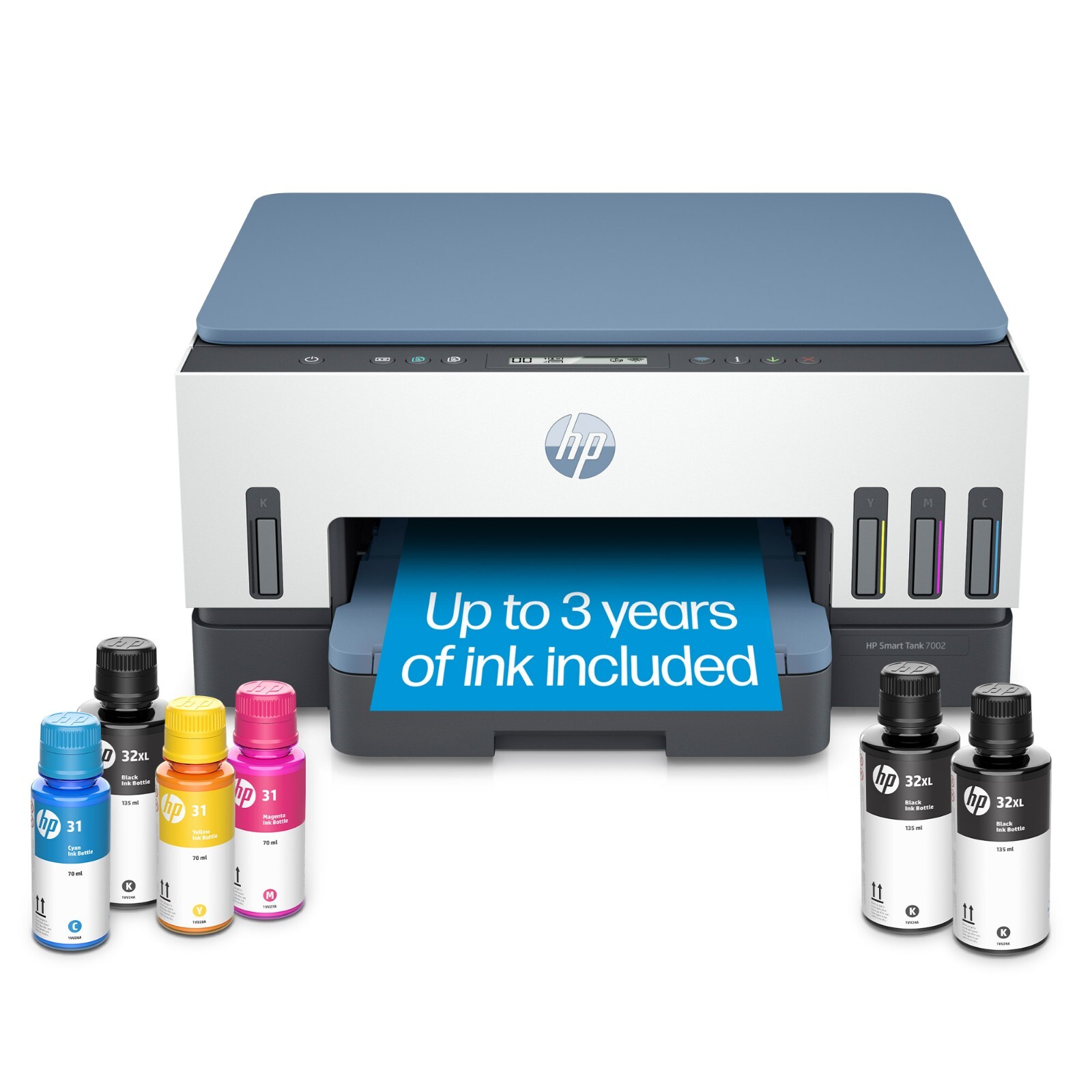 HP 7002 Smart Tank All-in-One Inkjet Printer | eBay