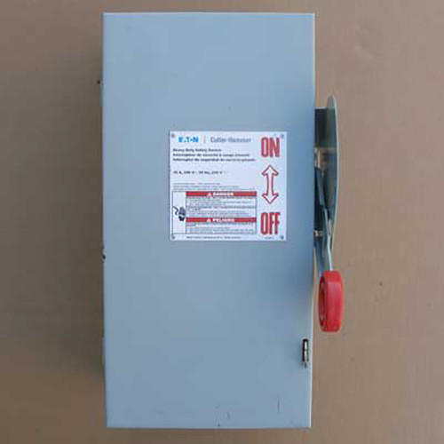 Eaton Cutler Hammer DH221NGK Heavy Duty Fusible Safety Switch 30A ...