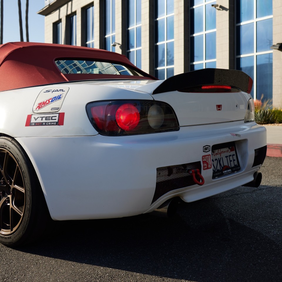 Honda S2000 V2 Ducktail Spoiler by Splittergang Aero S2K | Black ...