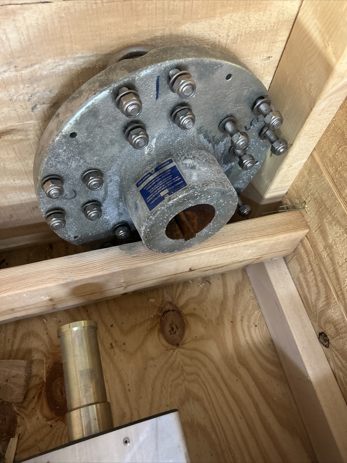 Evapco Cooling Tower Rebuild Kit AT 110 44" Blades, Shafts, Bearings ...