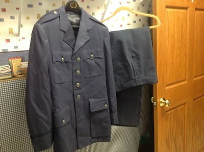 Vintage Military USAF Air Force Blue Dress Uniform Jacket Pants 1950's ...