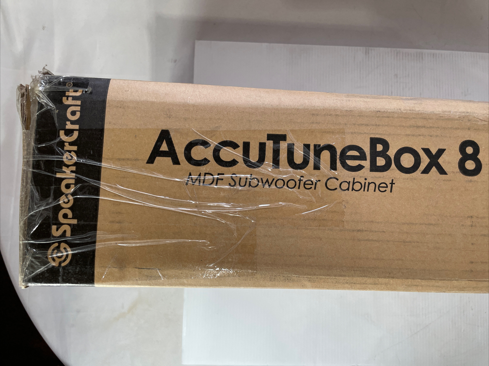 SpeakerCraft ASM67082 AccuTune Box 8 MDF Subwoofer Cabinet | eBay