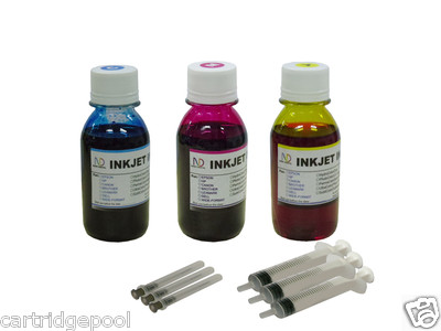 4oz color refill ink for Canon CL-211 PIXMA MP230 MP240 MP250 MP270 ...