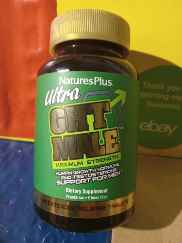 EX:3/27 ️FRESH PRODUCT 🍃Nature’s Plus Ultra GHT MALE Maximum Strength ...