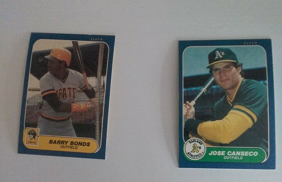 1986 Fleer Complete Set of 660 &132 card update stored in album &pages ...