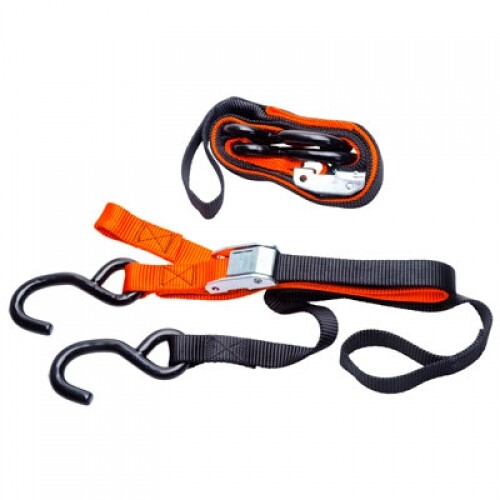 Progrip Soft-Grip Tie Downs w/Soft Hook Black/Orange 62-0056 | eBay