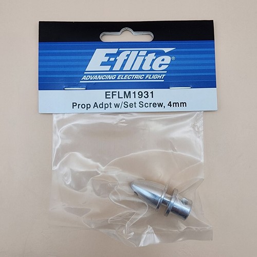 E-FLITE - 4mm PROP ADPT W SET SCREW RC Airplane Propeller Adapter ...