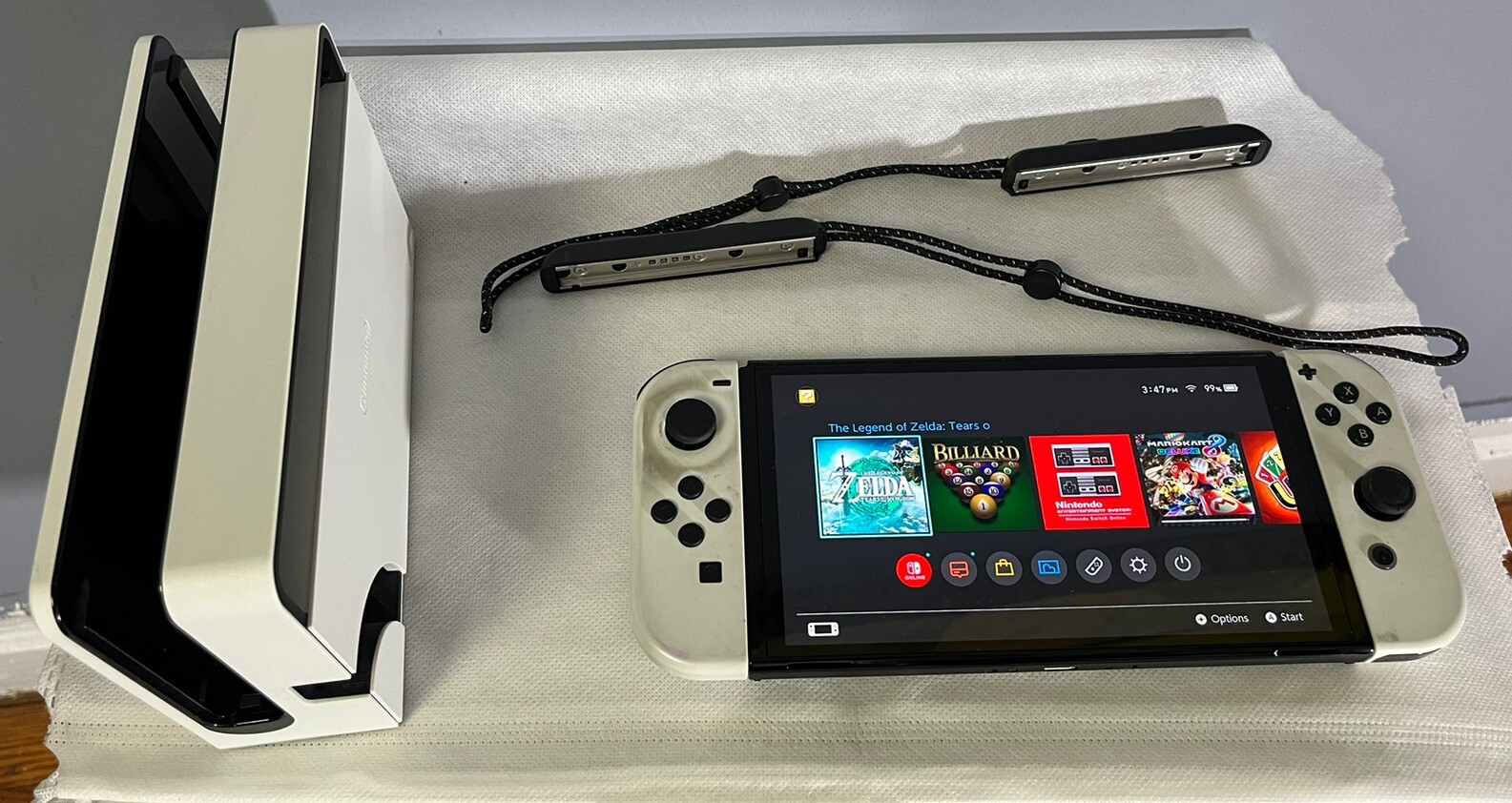 Nintendo Switch OLED Handheld Console - 64GB; Micro SD Card 256GB ...